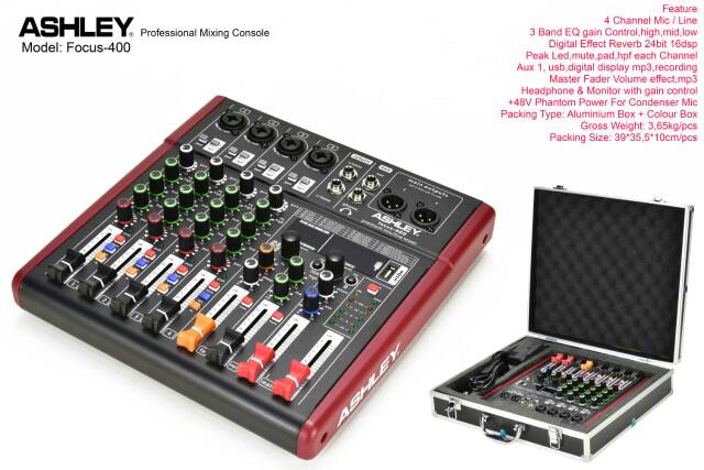 Original ASHLEY FOCUS-400 Mixer | Shopee Malaysia
