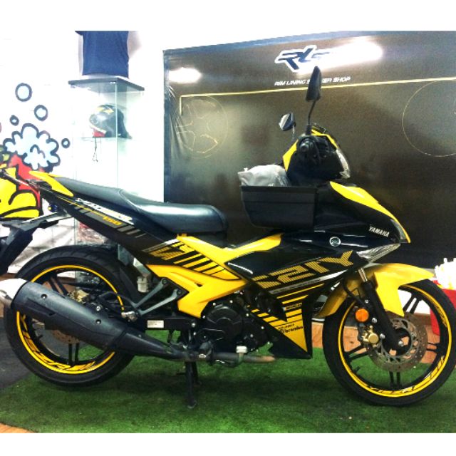 STICKER RIM Y15 SET KUNING | Shopee Malaysia