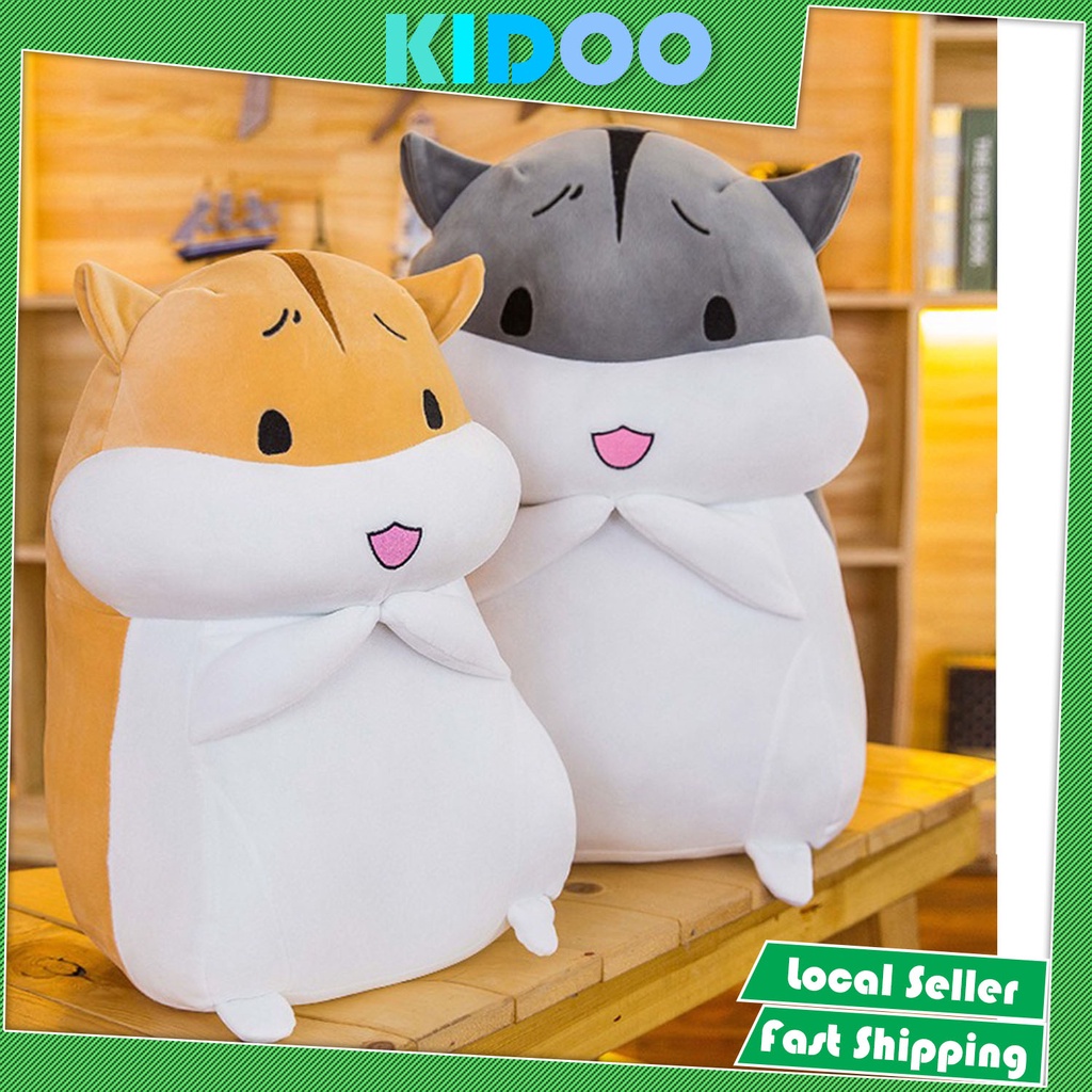 KIDOOCute Fluffy Hamster Doll 30cm 50cm Plush Toys Stuffed Toy Hug Best ...