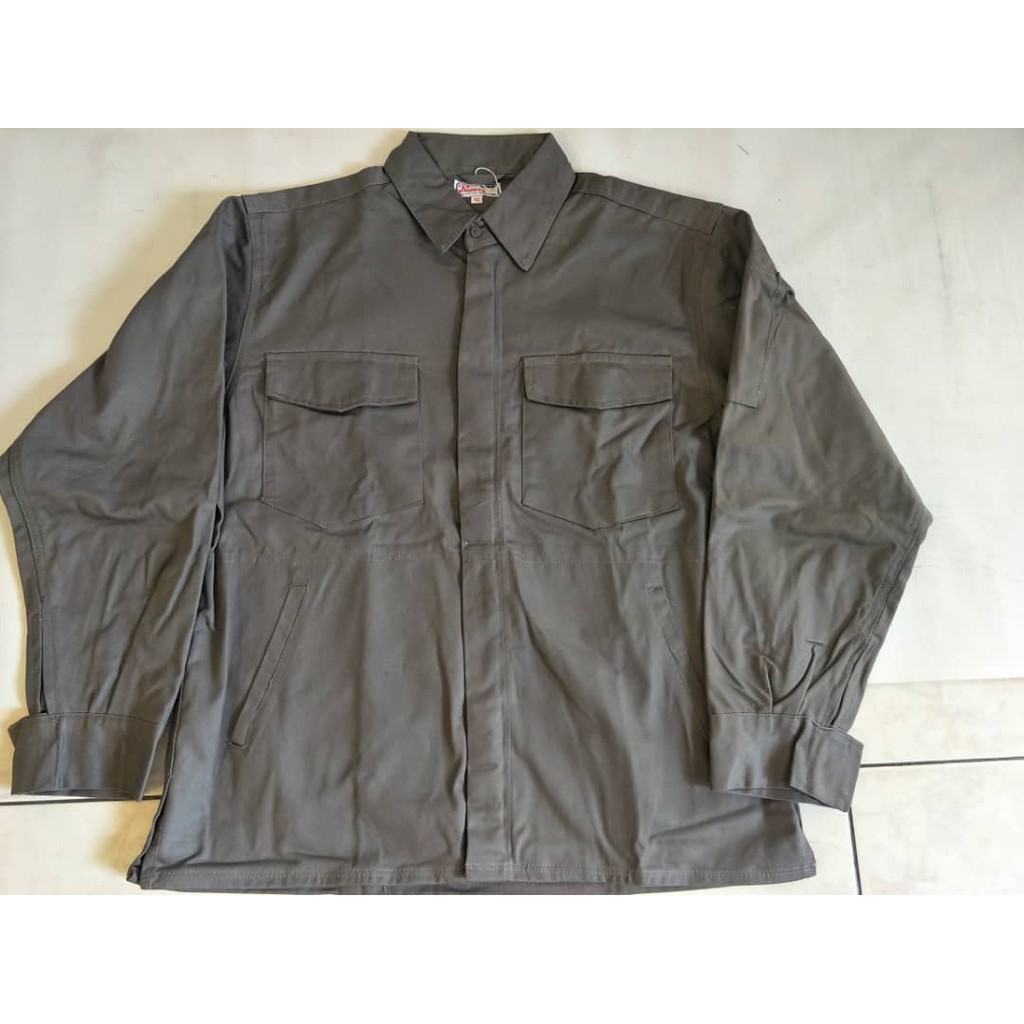 Welding Zip Jacket /Flame Heavy Duty Anti-scald Welder Clothing /Double ...