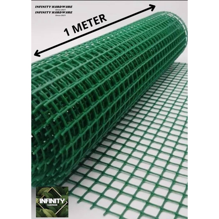 Halang Kucing Masuk Jaring Pagar Plastik Hitam Jaring Plastik Jaring ...