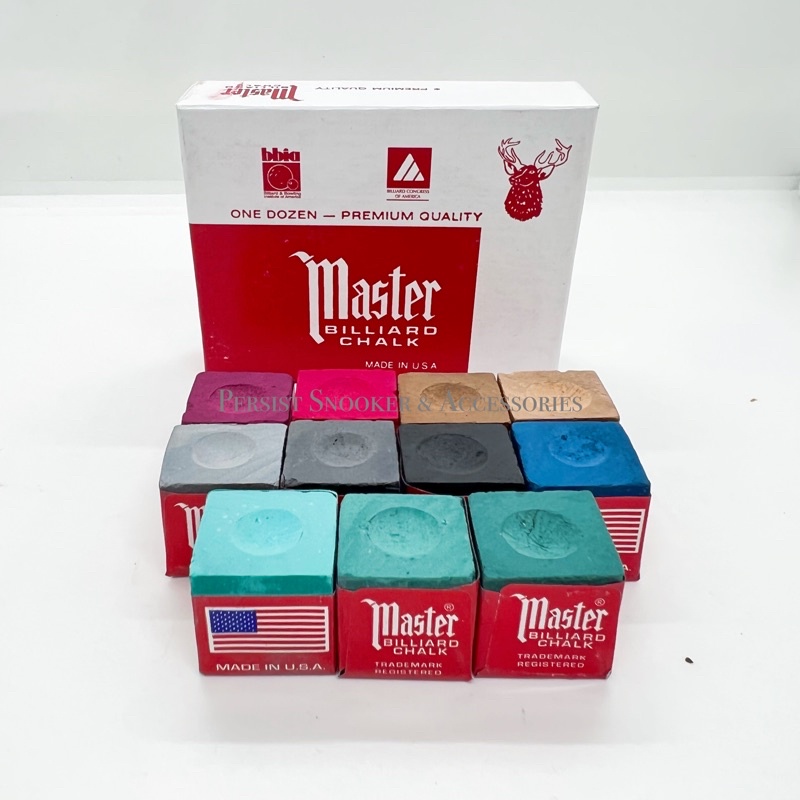 US Imported Original Tweeten Master Snooker Cue Chalk - Snooker Tip ...
