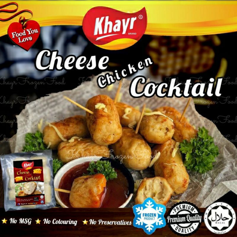 Khayr Sosej Ayam & Daging Tanpa MSG | 💯% Lean Meat | Gluten Free ...