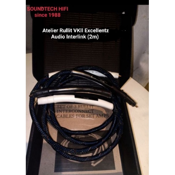 Atelier Rullit VKll Excellentz Analog Audio Interlink Cable with 24K ...