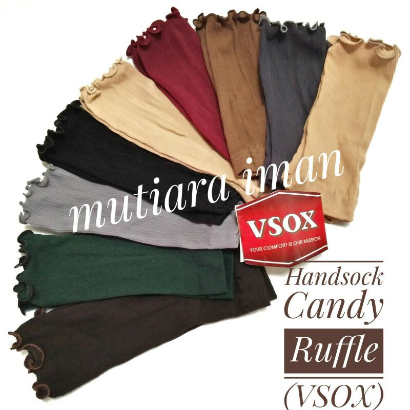 Handsock 1 ruffle Pendek (candy -vsox) | Shopee Malaysia