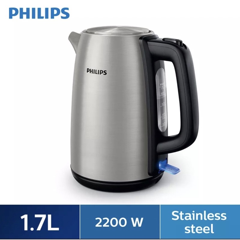 PHILIPS Stainless Steel Jug Kettle HD9350（HD9350 | Shopee Malaysia