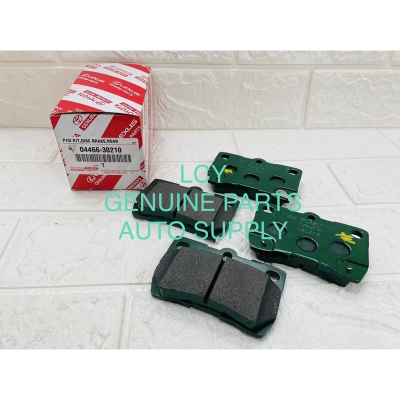 TOYOTA MARK-X GRX130 , LEXUS IS250 08Y BRAKE PAD (REAR)(04466-30210 ...
