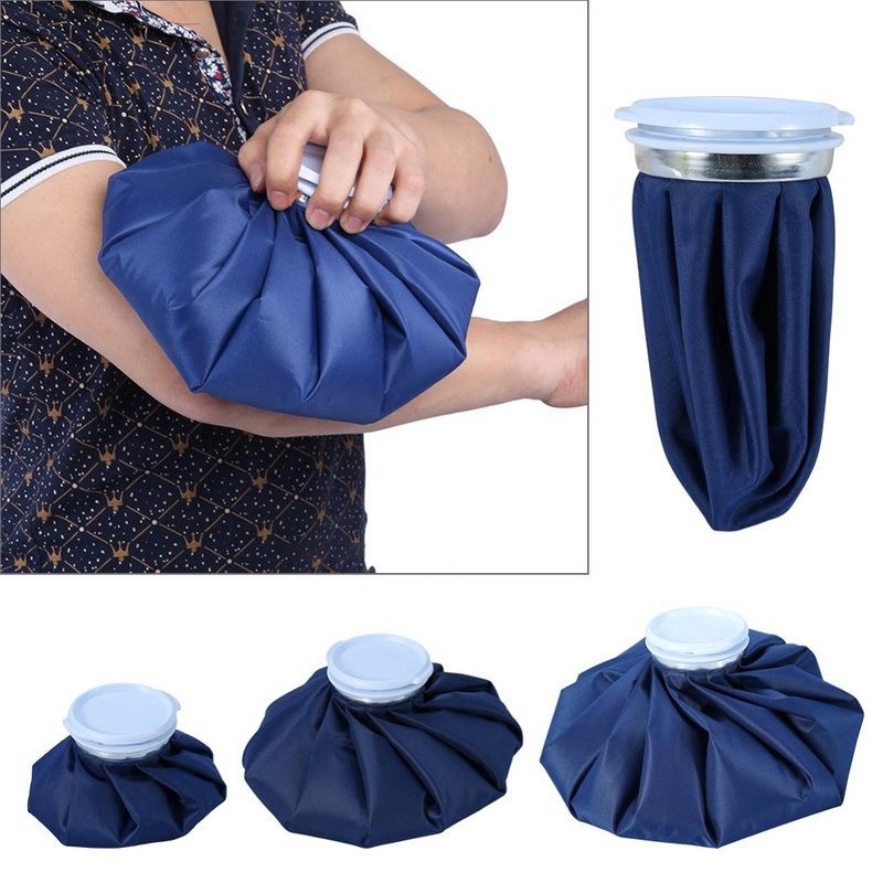 6/9/11 Inch Reusable Ice Bag Cold Therapy Pack Sport Injury Outdoor ...