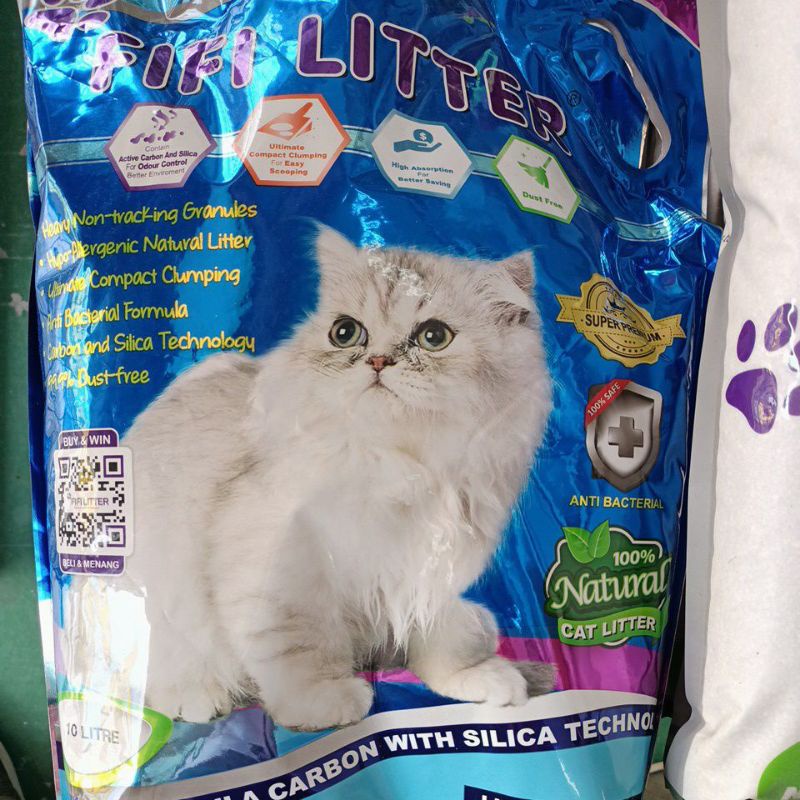 FIFI LITTER MULTICAT FORMULA 10L PASIR KUCING SILICA | Shopee Malaysia