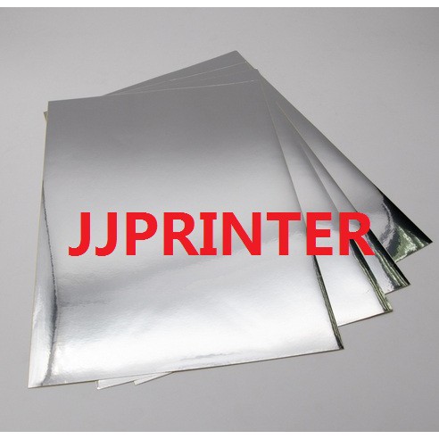 Inkjet A4 A3 Glossy Silver PET Sticker ( 25pcs ) | Shopee Malaysia