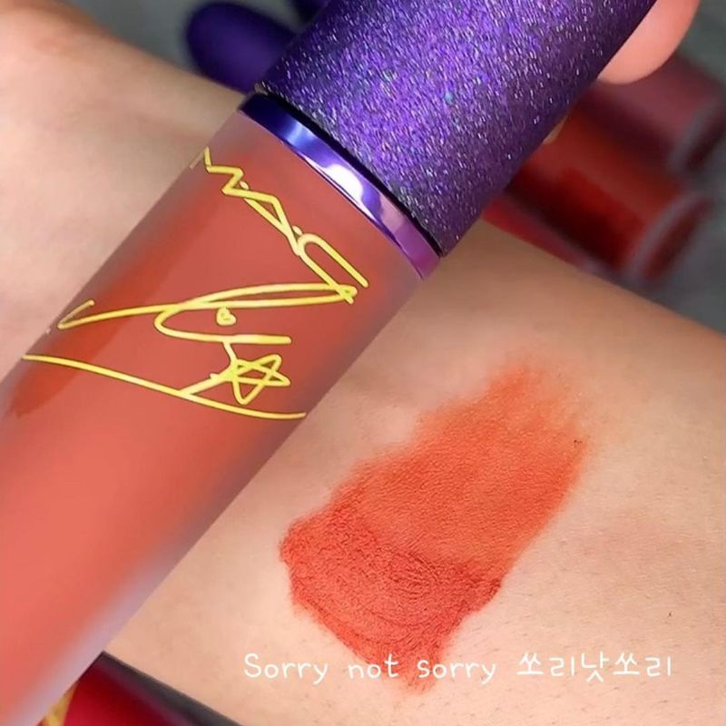 Mac X L POWDER KISS LIQUID LIPCOLOUR - SORRY NOT SORRY | Shopee Malaysia