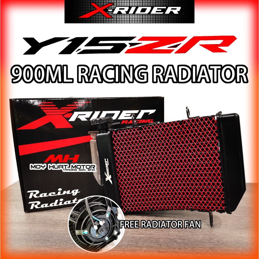 [Free Fan] 100% Original X-Rider 900ML YAMAHA Y15ZR RADIATOR ASSY ...