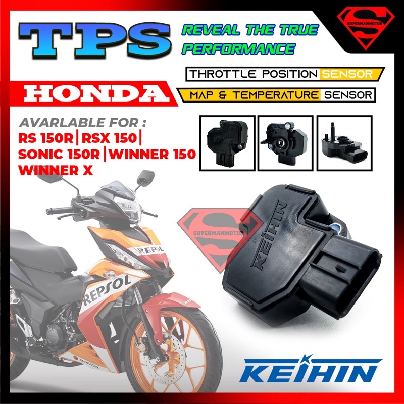 KEIHIN TPS SENSOR HONDA RS150 RSX 150 PCX 150 ADV 150 BEAT FI RSX150 ...