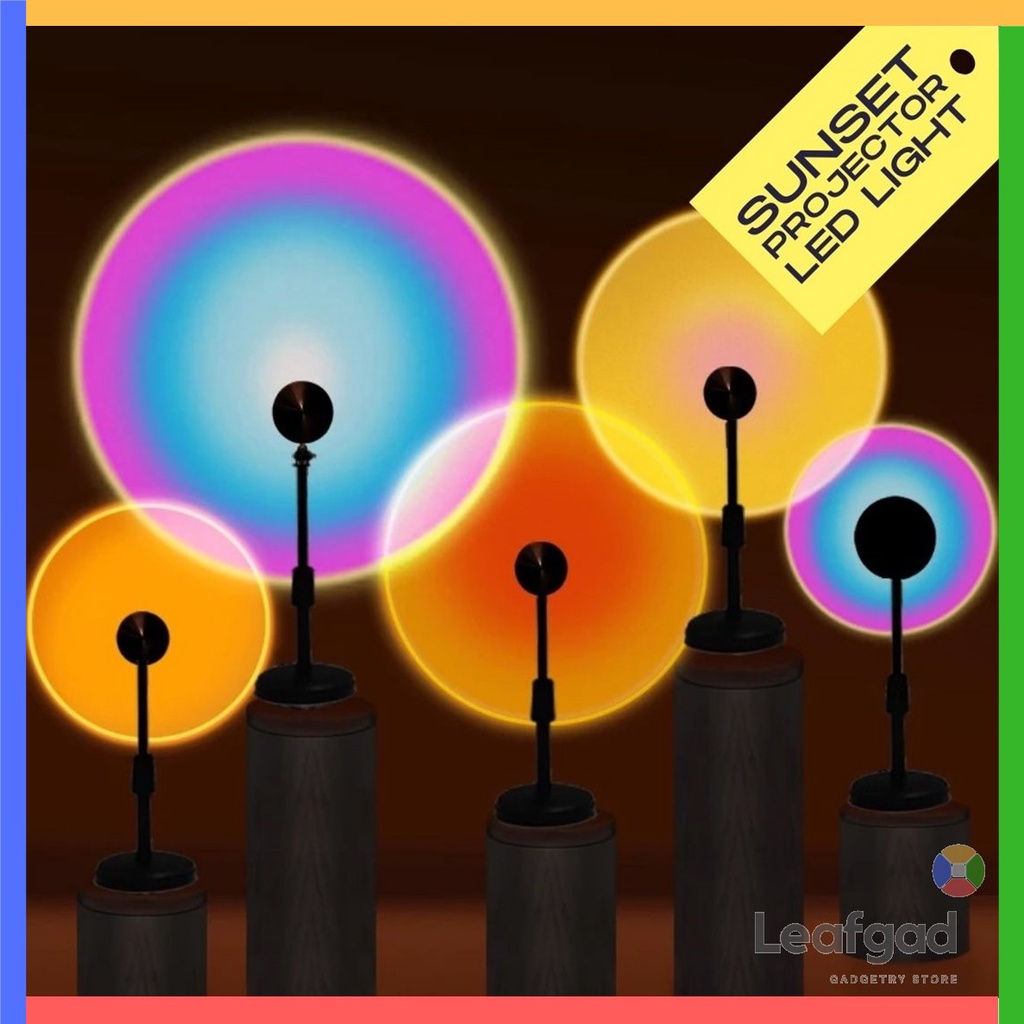 CANTIK SUNSET RAINBOW LAMP PROJECTOR USB Powered Special Effects Living ...