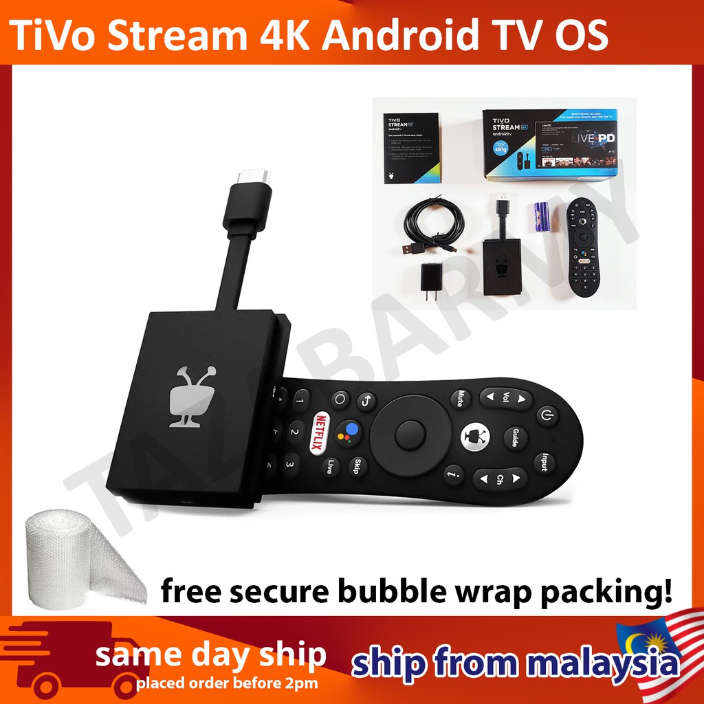 TiVo Stream 4K, Dolby Vision HDR and Dolby Atmos Sound Powered by ...