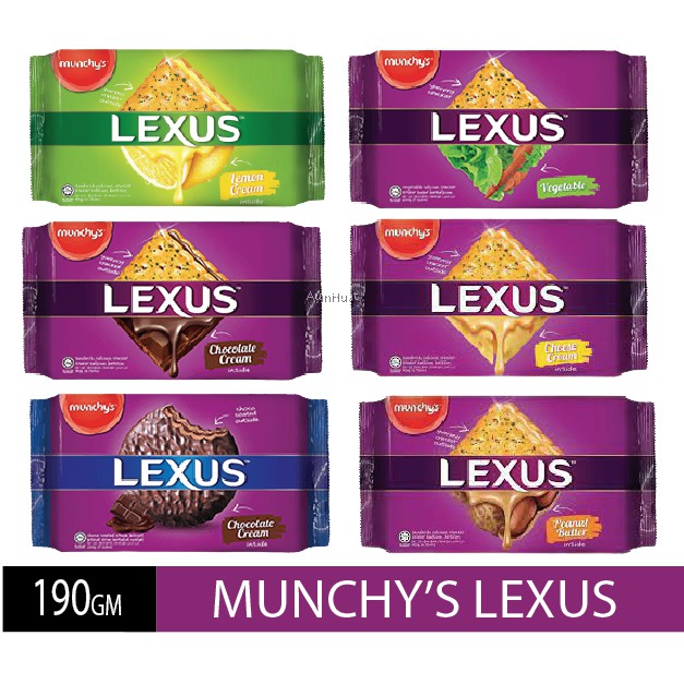 Munchy's Lexus Cracker 190g - 200g ASSORTED | Shopee Malaysia