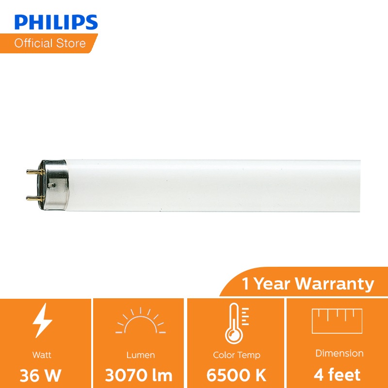 [Bundle of 3] Philips TLD Tube Lifemax | Shopee Malaysia