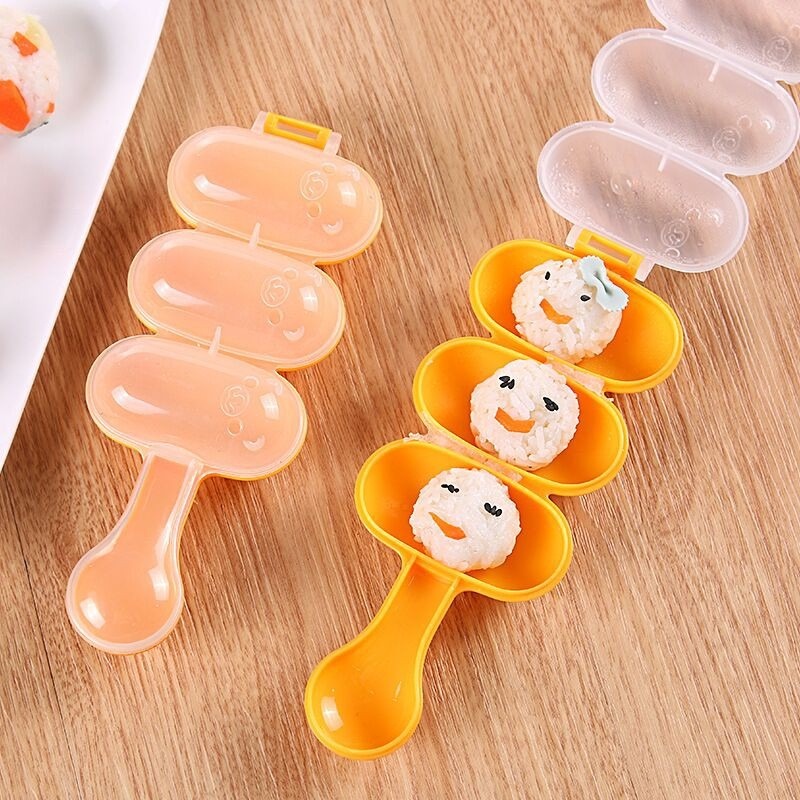 Baby Rice Ball Maker Shaker Rice Ball Molds DIY Ball Shape Sushi Maker ...