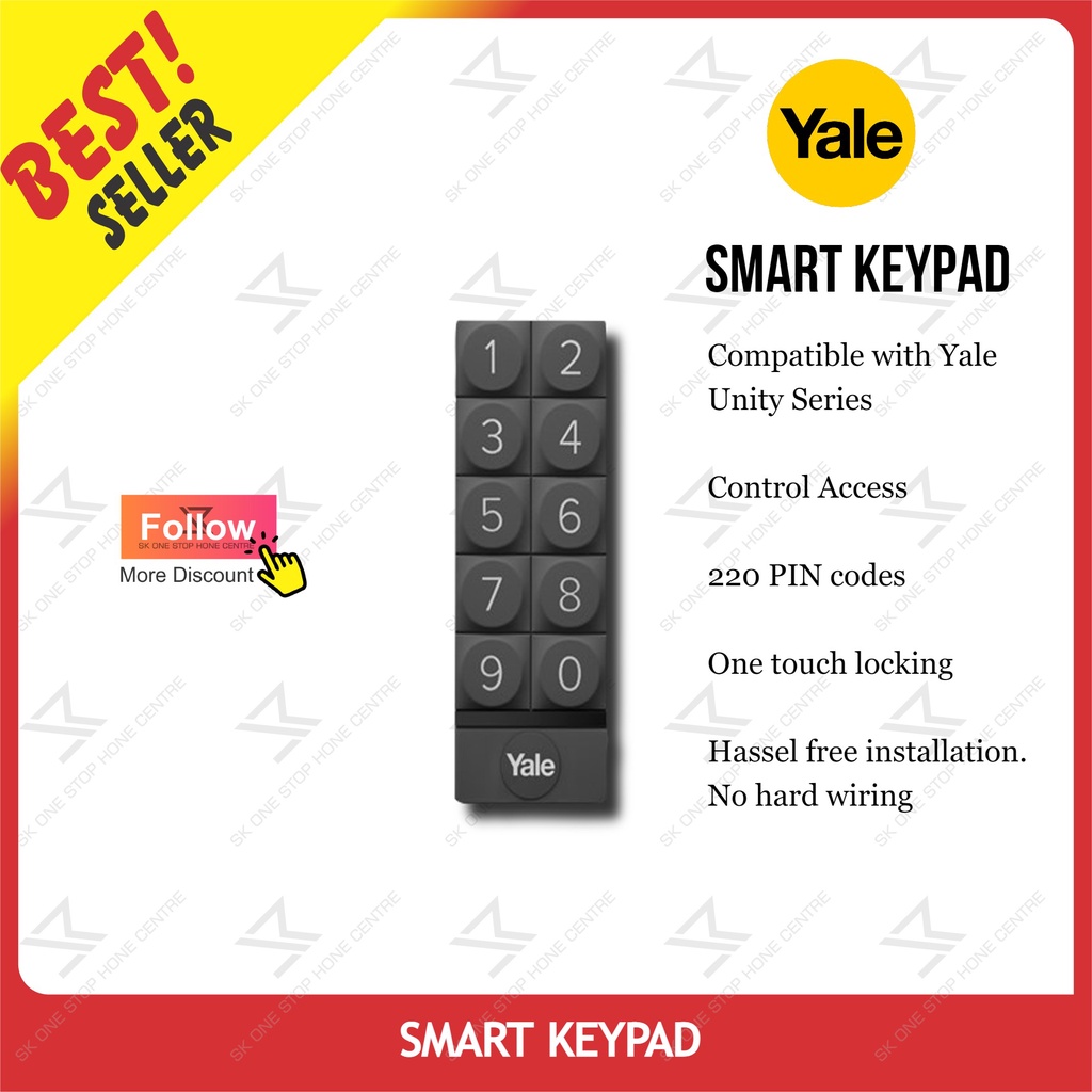 YALE Smart Keypad Entry | Shopee Malaysia