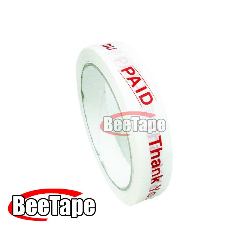 READY STOCK!!! Paid Thank You Tape 18mm x 50m | Shopee Malaysia