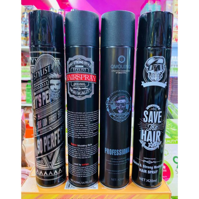 🕶 HAIR SPRAY FOR MEN - 420ml 🕶 [READY STOCK] | Shopee Malaysia