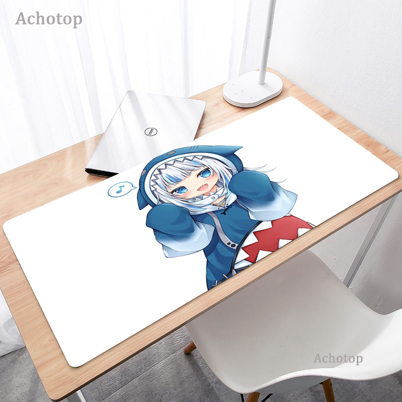 Gawr Gura Hololive Anime Gaming Mouse Pad PC Gamer Mousepad Game 80X30 ...