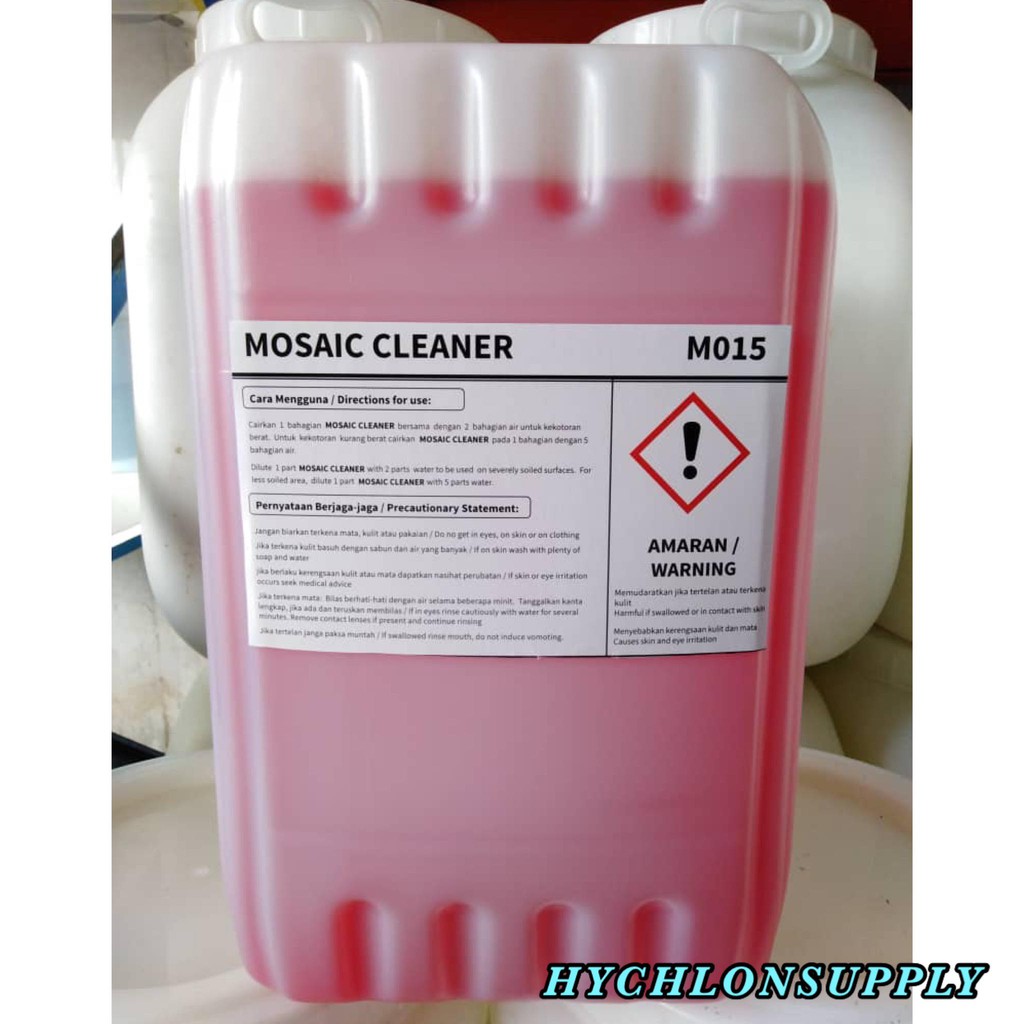 MOSAIC CLEANER 25Liter (Swimming Pool) | Shopee Malaysia