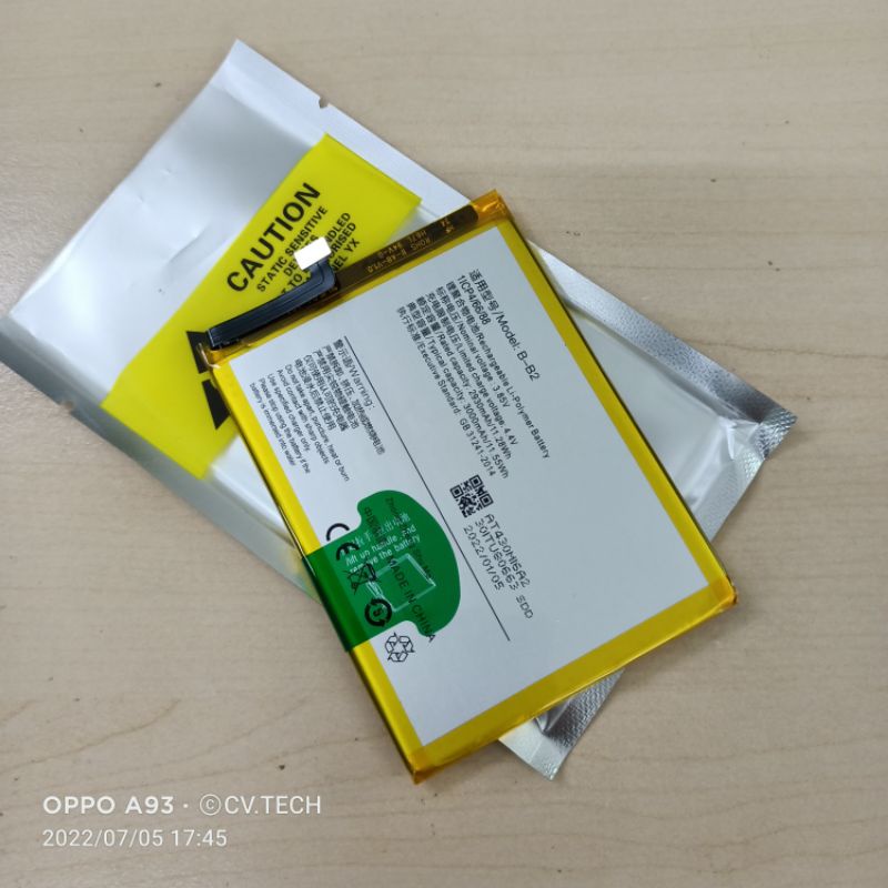 VIVO V5 V5s V5 Lite Y67 Y66 Battery B-B2 | Shopee Malaysia