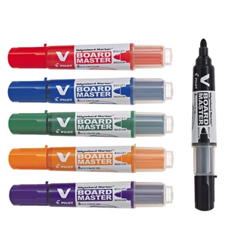 Pilot V Board Master Whiteboard Marker (Medium Bullet / Chisel ...