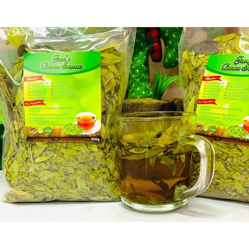 💯 ORIGINAL 💯💥READY STOCK💥Herba Daun TEH Senna💯Sanna 100gram💥TEH KURUS ...