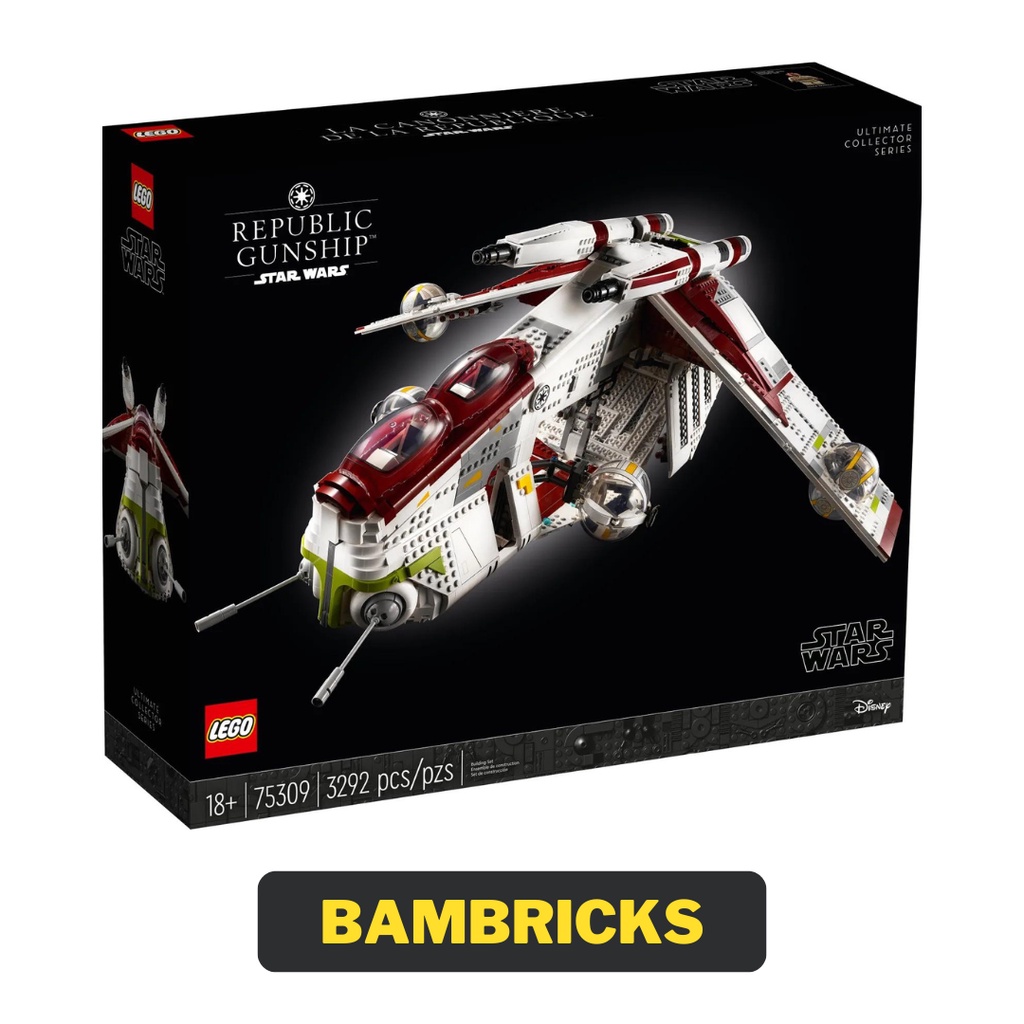 [BamBricks] LEGO STAR WARS 75309 Republic Gunship | Shopee Malaysia