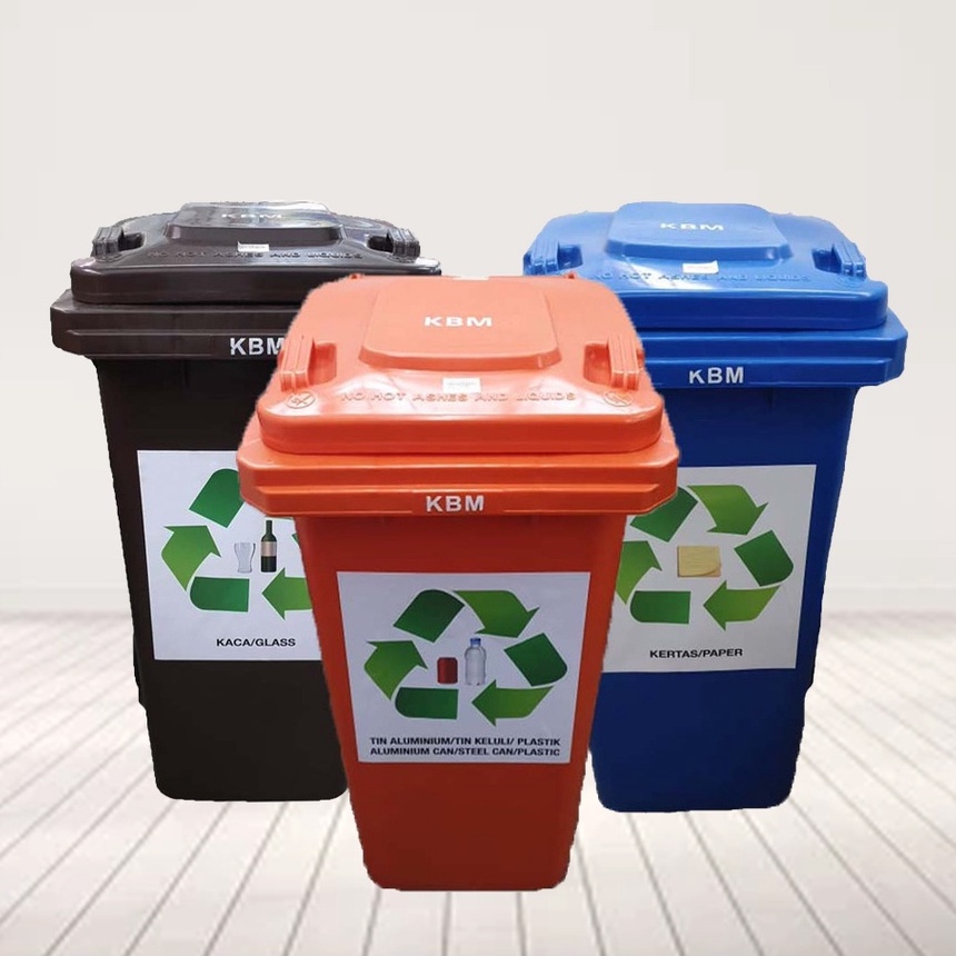 KBM Recycle Bins (120L) | Shopee Malaysia