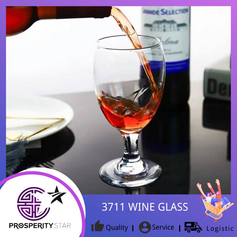 Prosperity Star 3711 High Quality 300ML Goblet Wine Glass Occasions ...