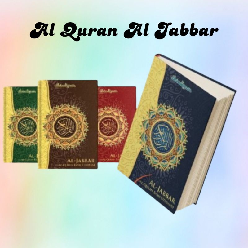 AL QURAN AL JABBAR BERSAIZ BESAR(A3) | Shopee Malaysia
