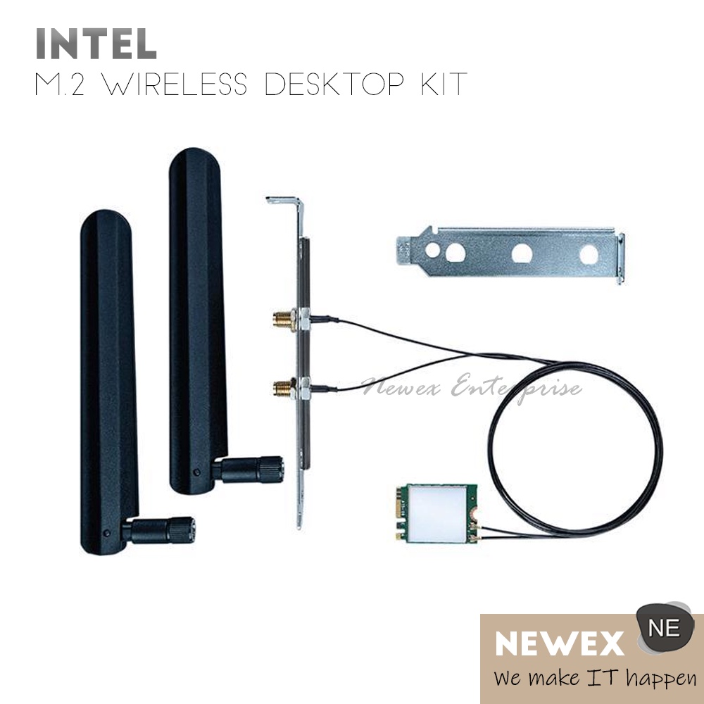 Intel Wi-Fi 6 Wi-Fi 7 AX | AC Dual Band Desktop Wireless M.2 2230 Kit ...