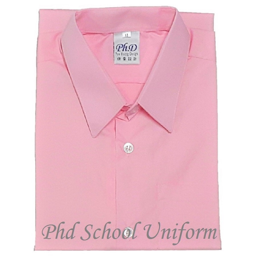 Size 9-18 PhD Pink Shirt Short Sleeve Best School Uniform | Baju ...