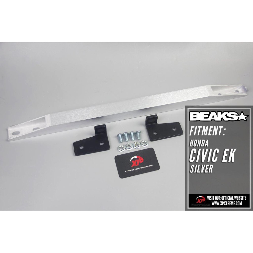 BEAKS REAR SUBFRAME TIE BAR HONDA CIVIC EK SILVER | Shopee Malaysia