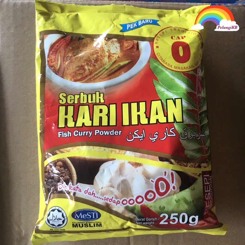 Serbuk Kari Cap O 250g & 25g | Shopee Malaysia