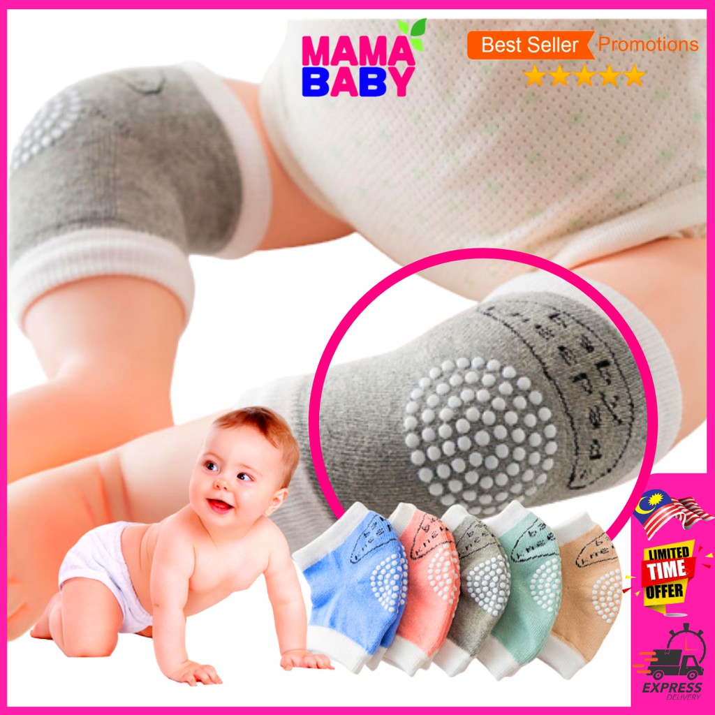 Baby Knee Protector Support Pad Sock sarung kaki baby pelapik lutut ...