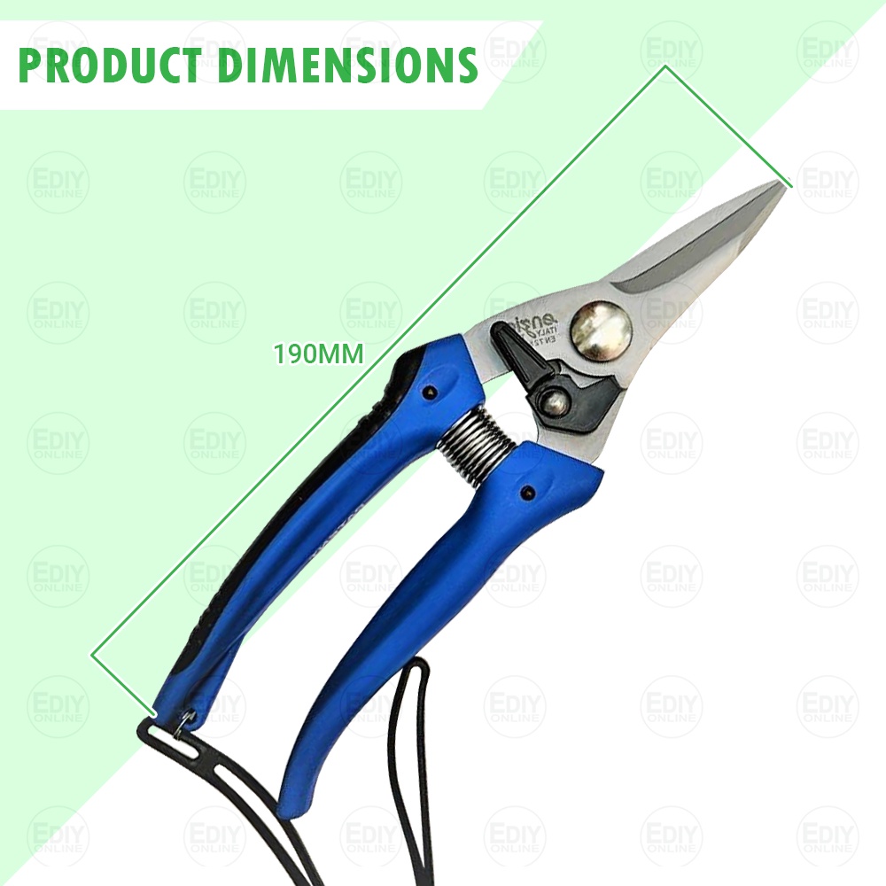 【NEW】 ENZIO SNIPS EN728AS Heavy Duty Stainless Steel Scissor For Cable ...