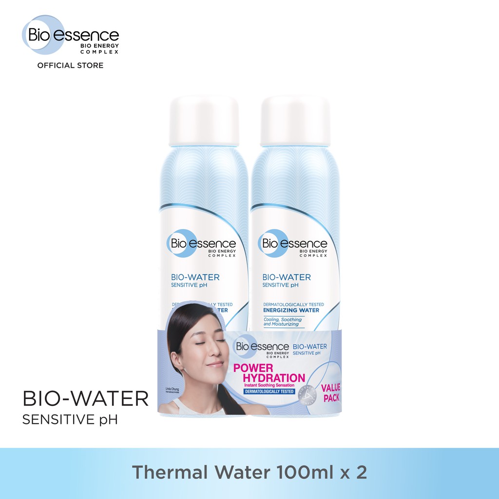 Bio-essence Bio-Water Energizing Water (100ml x 2 Pcs) [Twin Pack ...