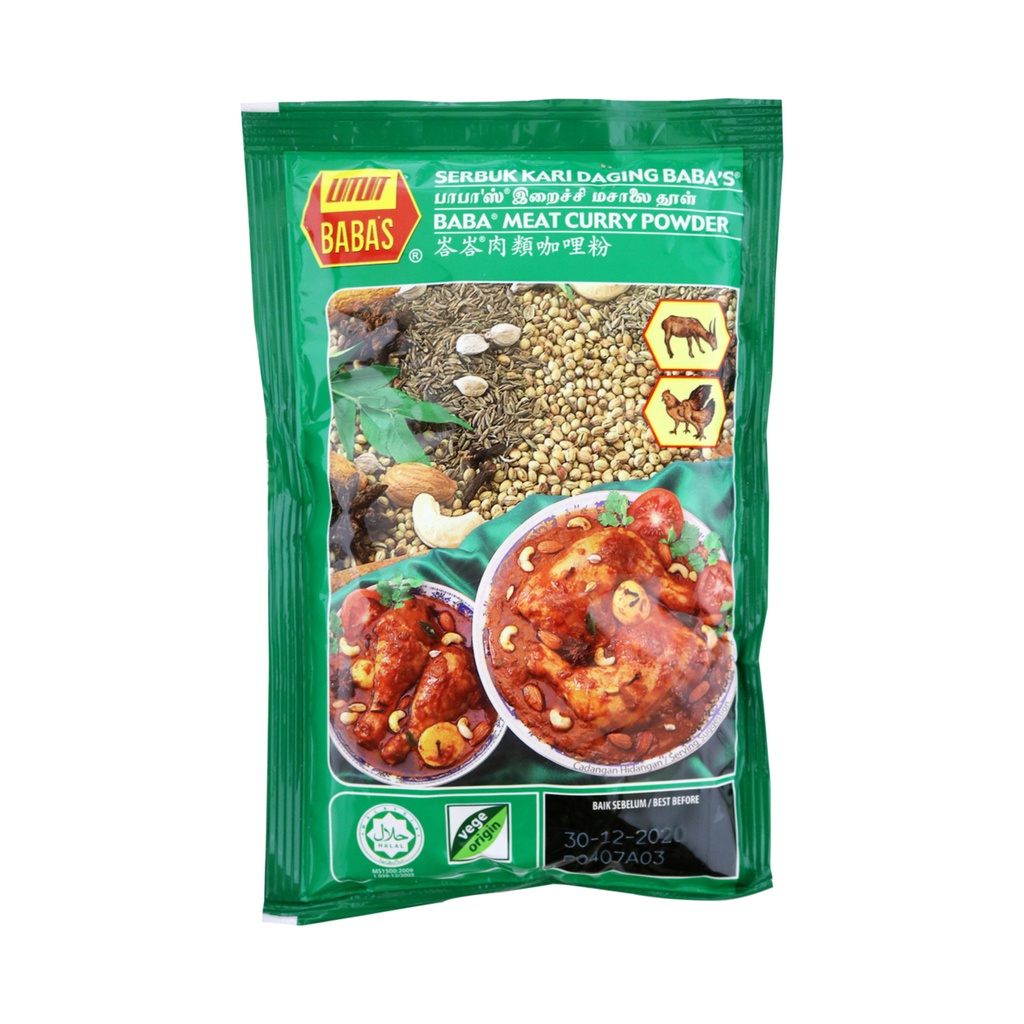BABAS MEAT CURRY POWDER 125G,250G | Shopee Malaysia