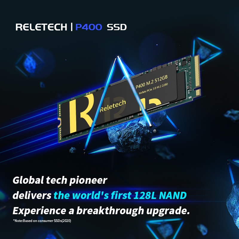 【READY STOCK】RELETECH P400 EVO Series M.2 2280 SSD 256GB 512GB 1TB ...
