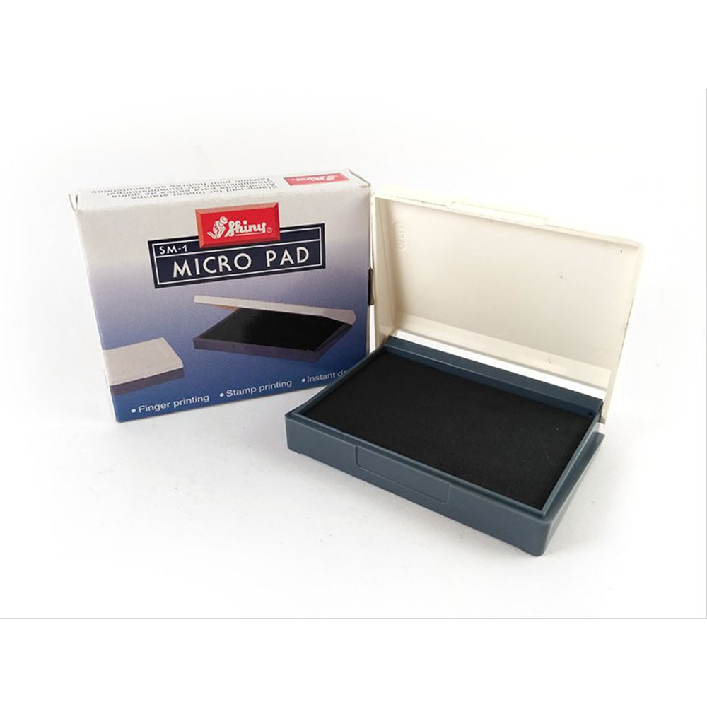 Shiny SM-1 Micro Pad Thumb Finger Print SM1 Chop Jari Stamp Pad ...