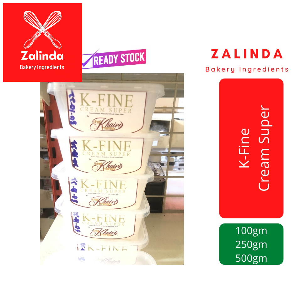 K Fine Cream Super K-Fine (tanpa sticker) 100gm 250gm 500gm | Shopee ...