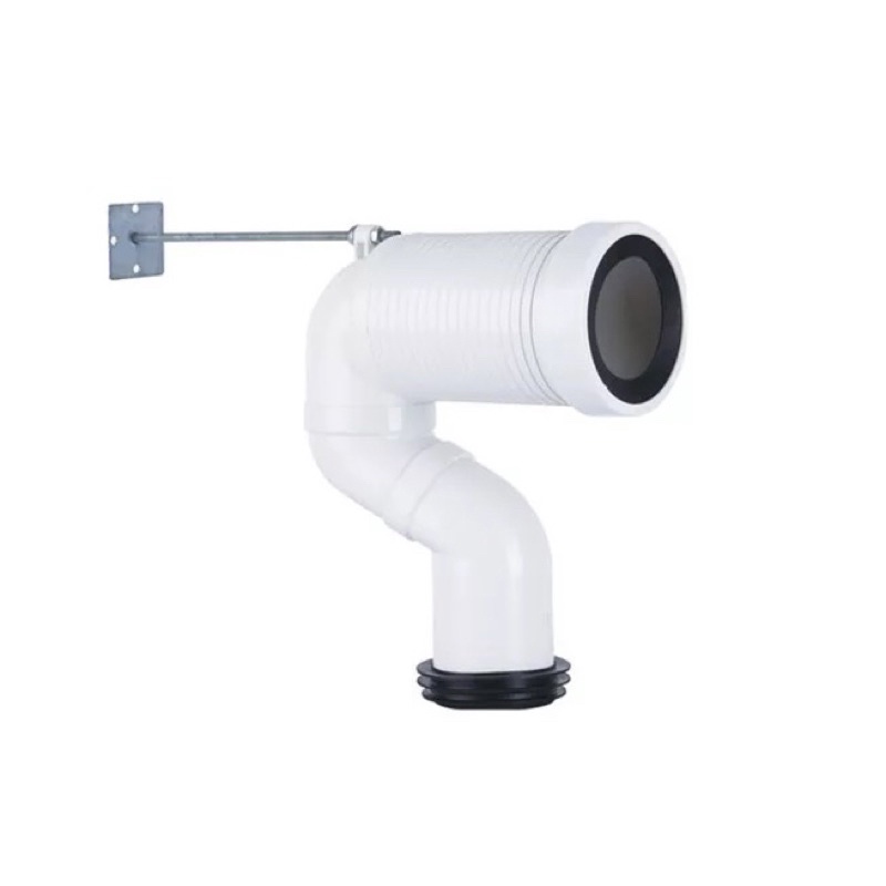 WC TOILET BATHROOM CONNECTORS OFF SET / PVC Offset Misaligned Toilet WC ...