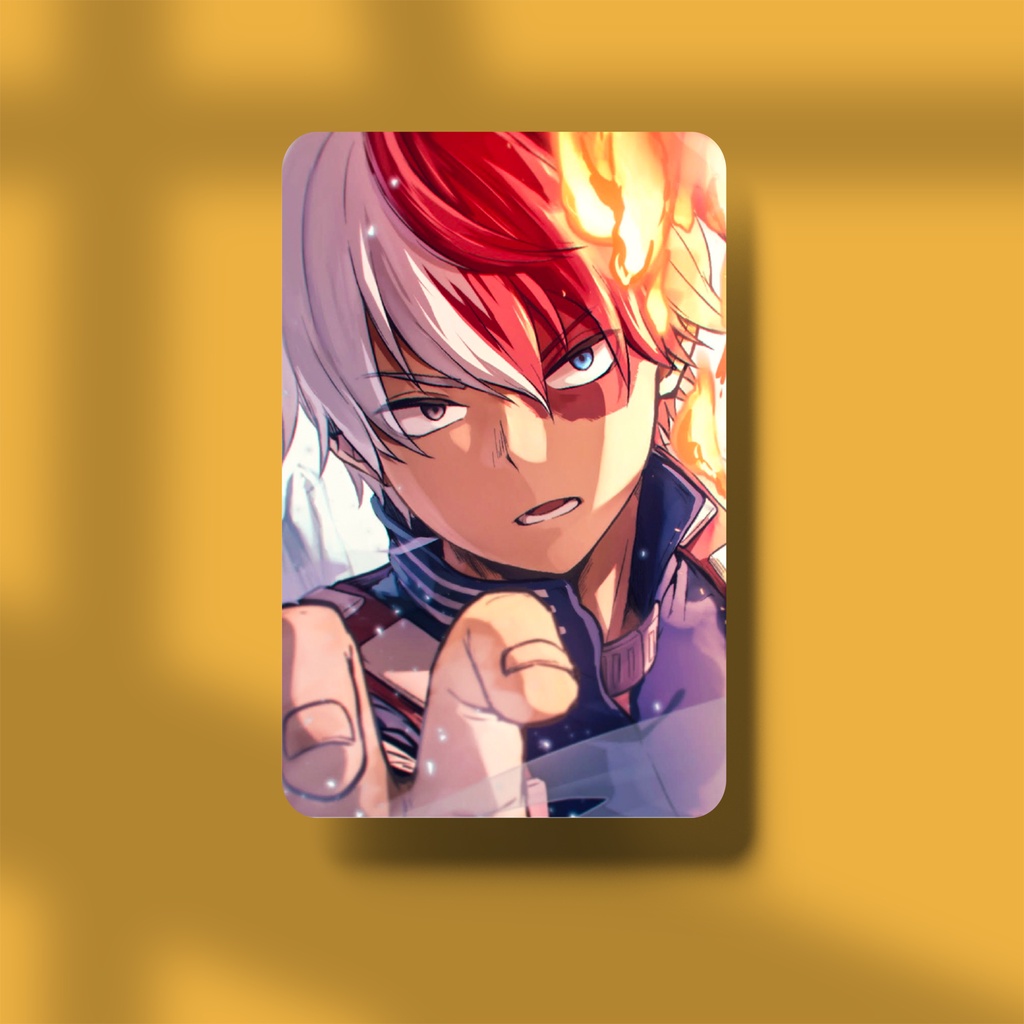 [Photo Card] Shoto Todoroki My Hero Academia Anime Bo Corner Card ...