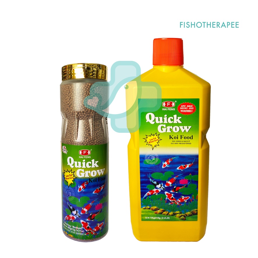 Hai Feng Quick Grow 400g 1kg Japanese Koi Floating Pellet Fish Food ...