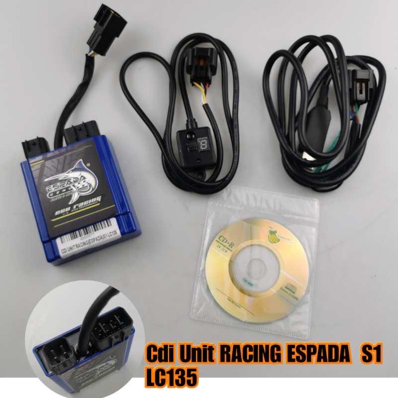 ECU CDI RACING ADJUSTABLE YAMAHA LC135 S1 Y125 Y125Z Y125ZR EX5 9 MAP ...