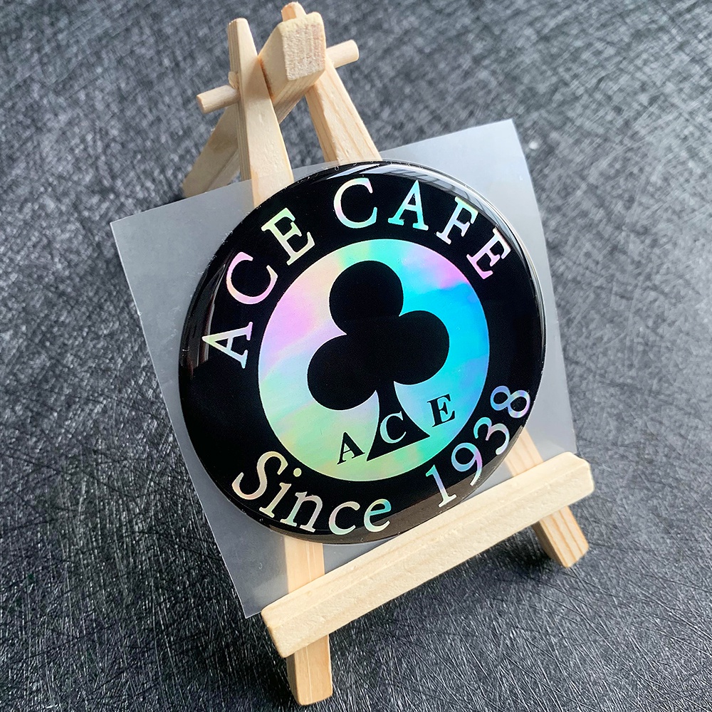 3D Motorcycle Italy Sticker Vespa Resin gel Laser Emblems Logo Stickers ...